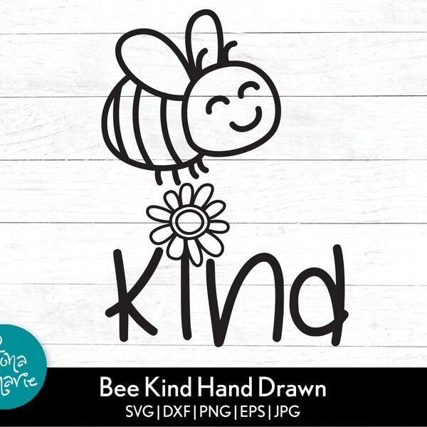 Bee Kind Svg - Etsy