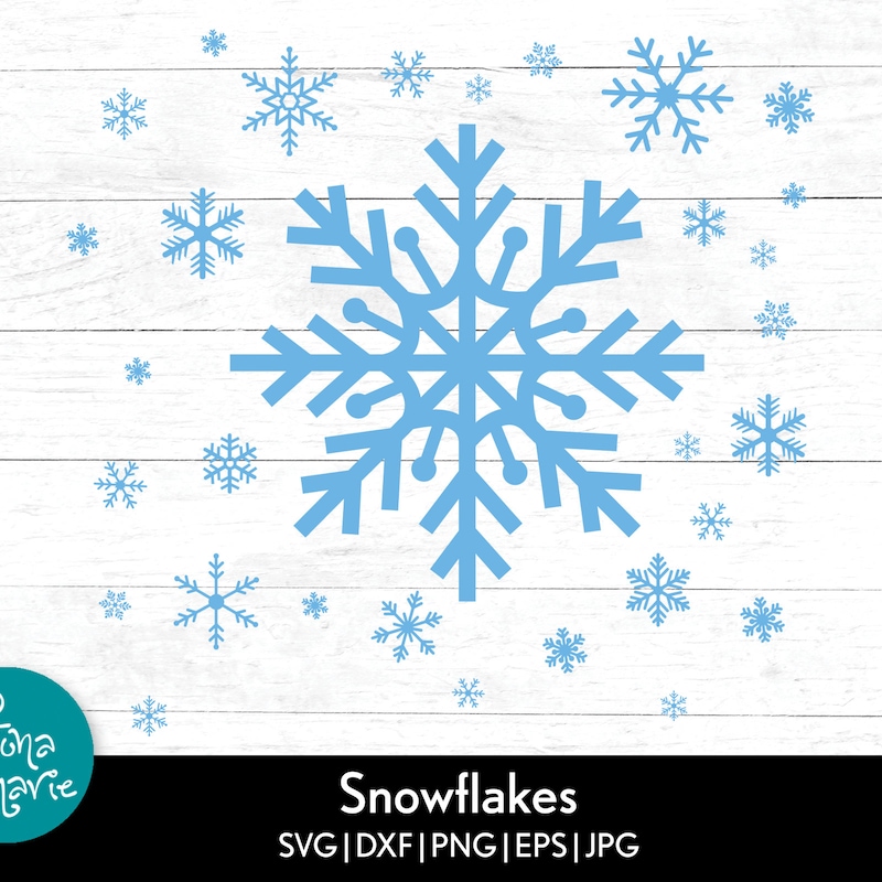 Falling Snow Svg - Etsy