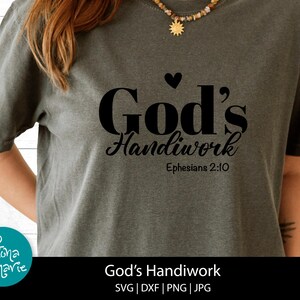 God's Handiwork SVG: Christian Bible Verse (digital Download) - Etsy