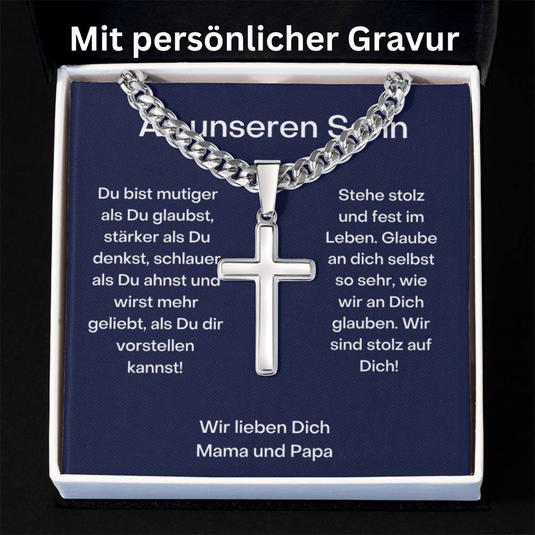 Sohn Personalisiertes Geschenk, Sohn Spruch Geschenk, Besonderes ...