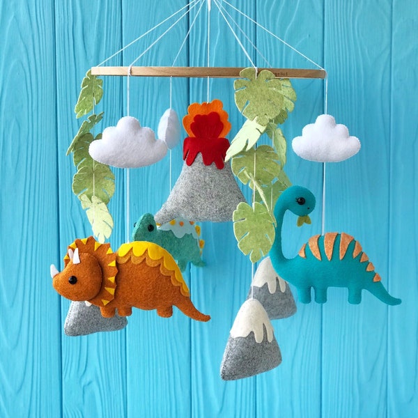 Dinosaur Mobile - Etsy