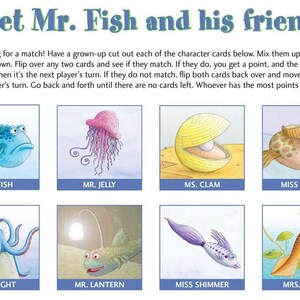 Ocean Finger Puppet Set Pout Pout Fish Octopus Finger Puppet - Etsy