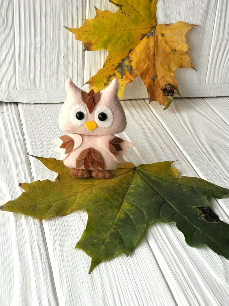 Woodland Felt Toys Baby Shower Decor Felt Forest Animals - Etsy