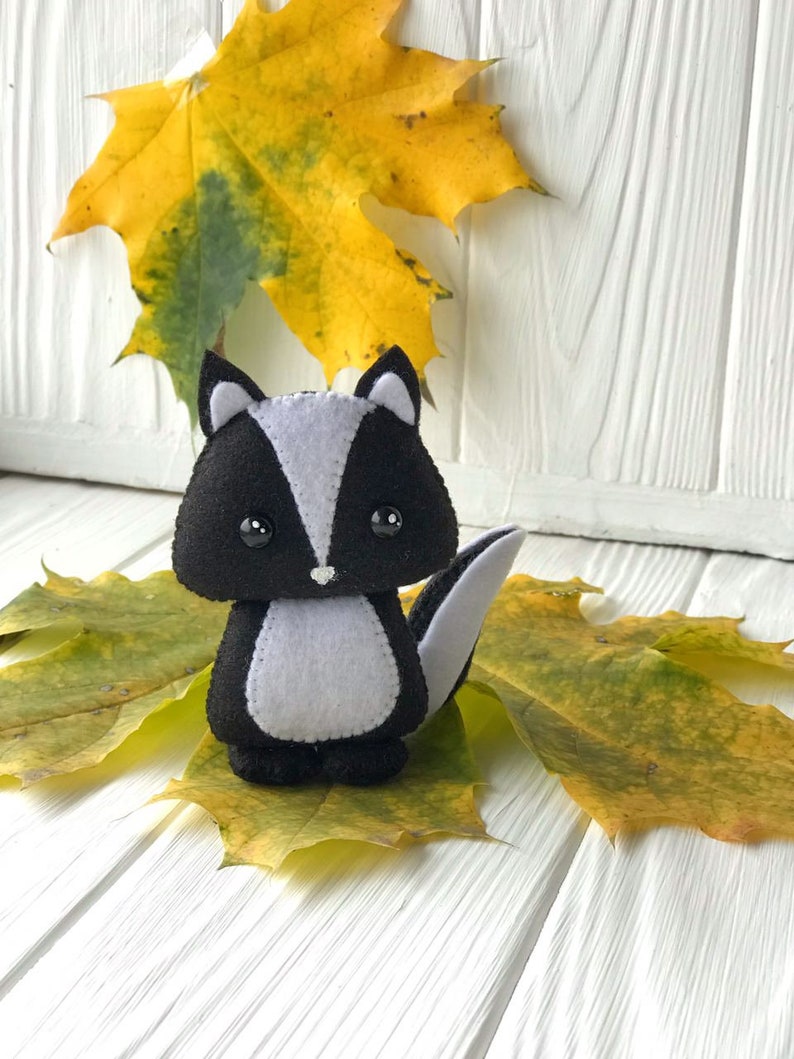 Woodland Felt Toys Baby Shower Decor Felt Forest Animals - Etsy