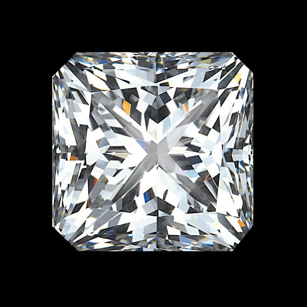 Colorless Square Radiant Cut 0.30 Carat to 8.00 Carat Full | Etsy
