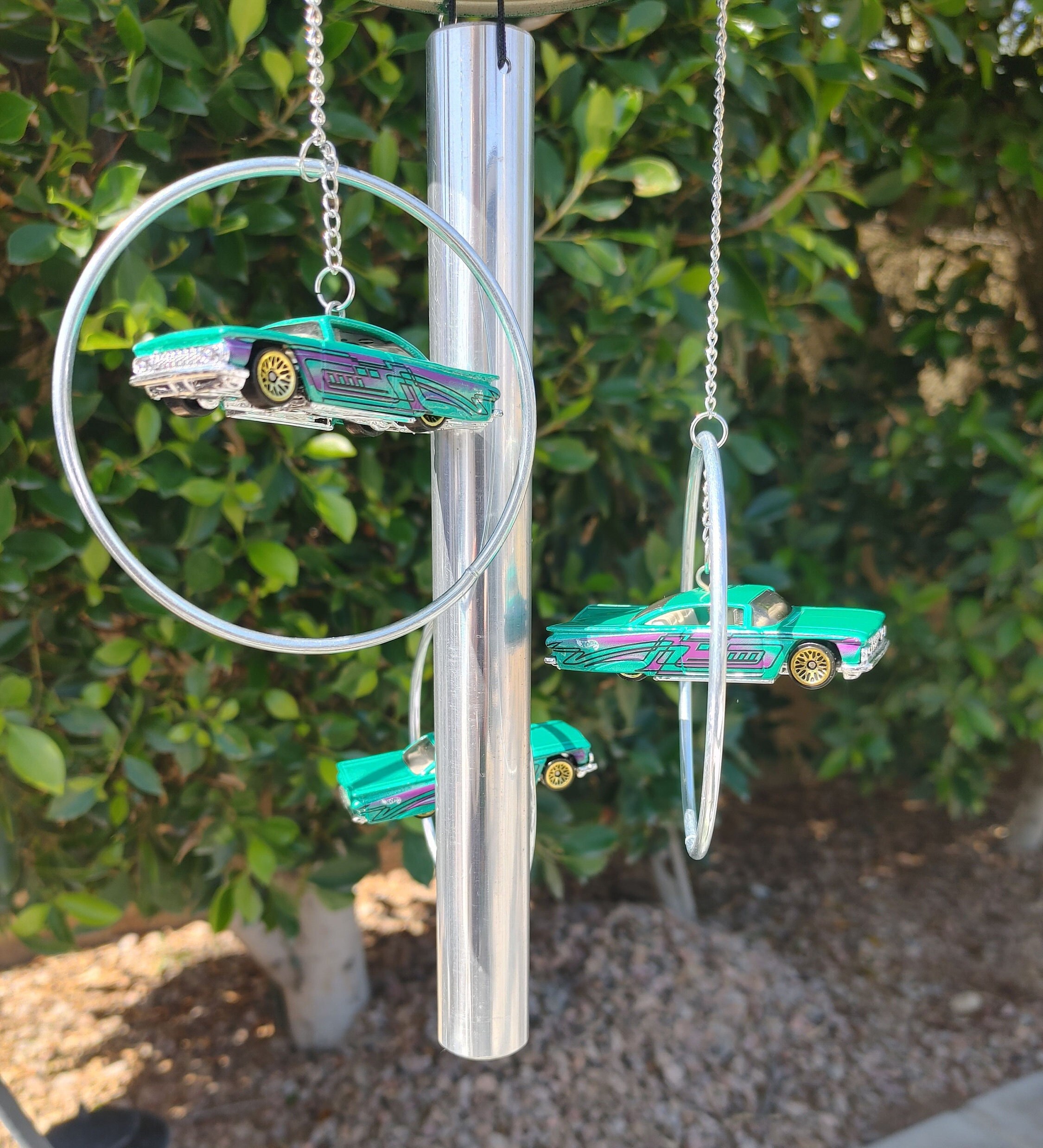 Chevrolet-impala-lowrider-diecast Vehicles-wind Chimes Handmade #C3 ...