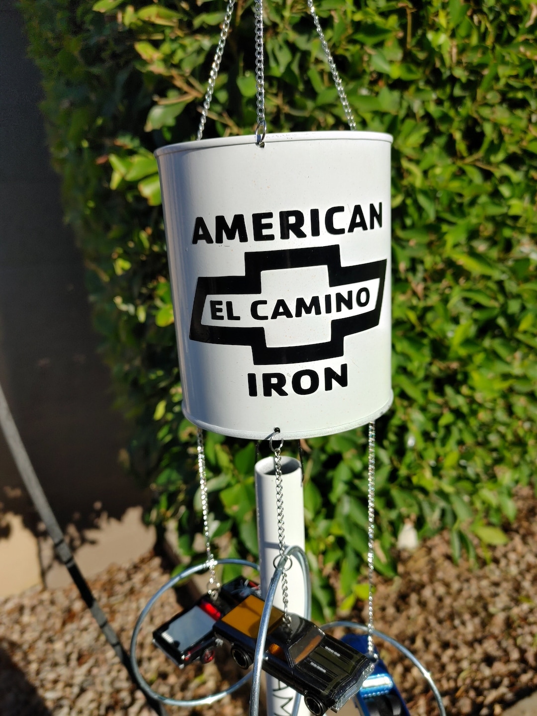 Chevrolet-el Camino-ss 396-american Iron-diecast Vehicles-wind Chimes ...