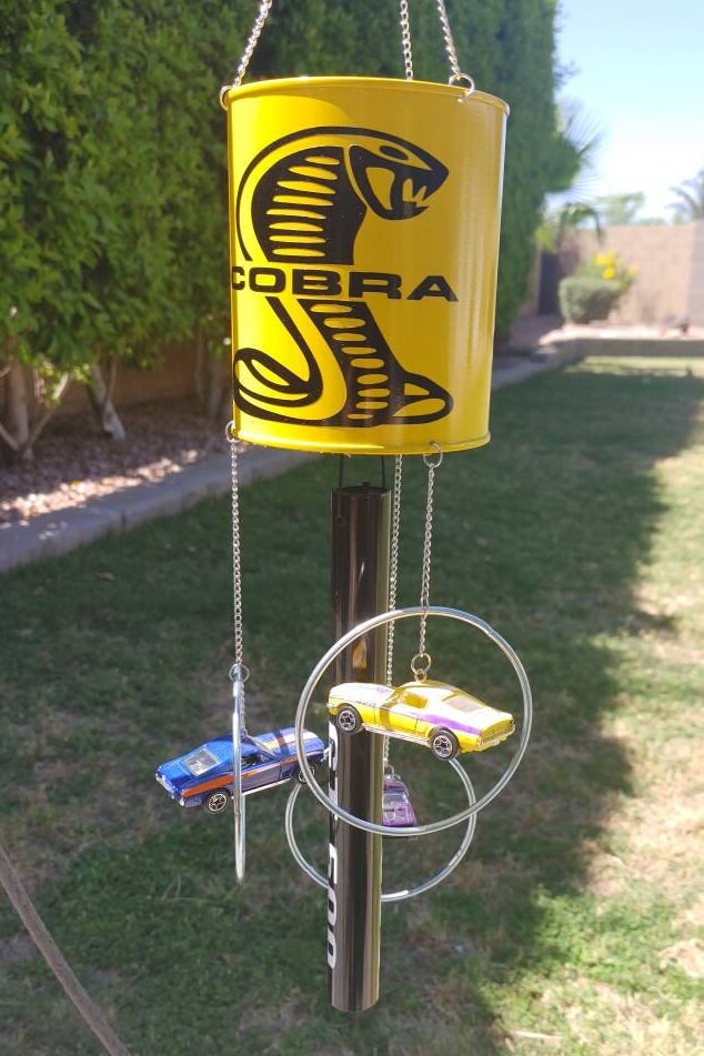 Ford Mustang Cobra-diecast Vehicles-wind Chimes-handmade #C3-2213 - Etsy