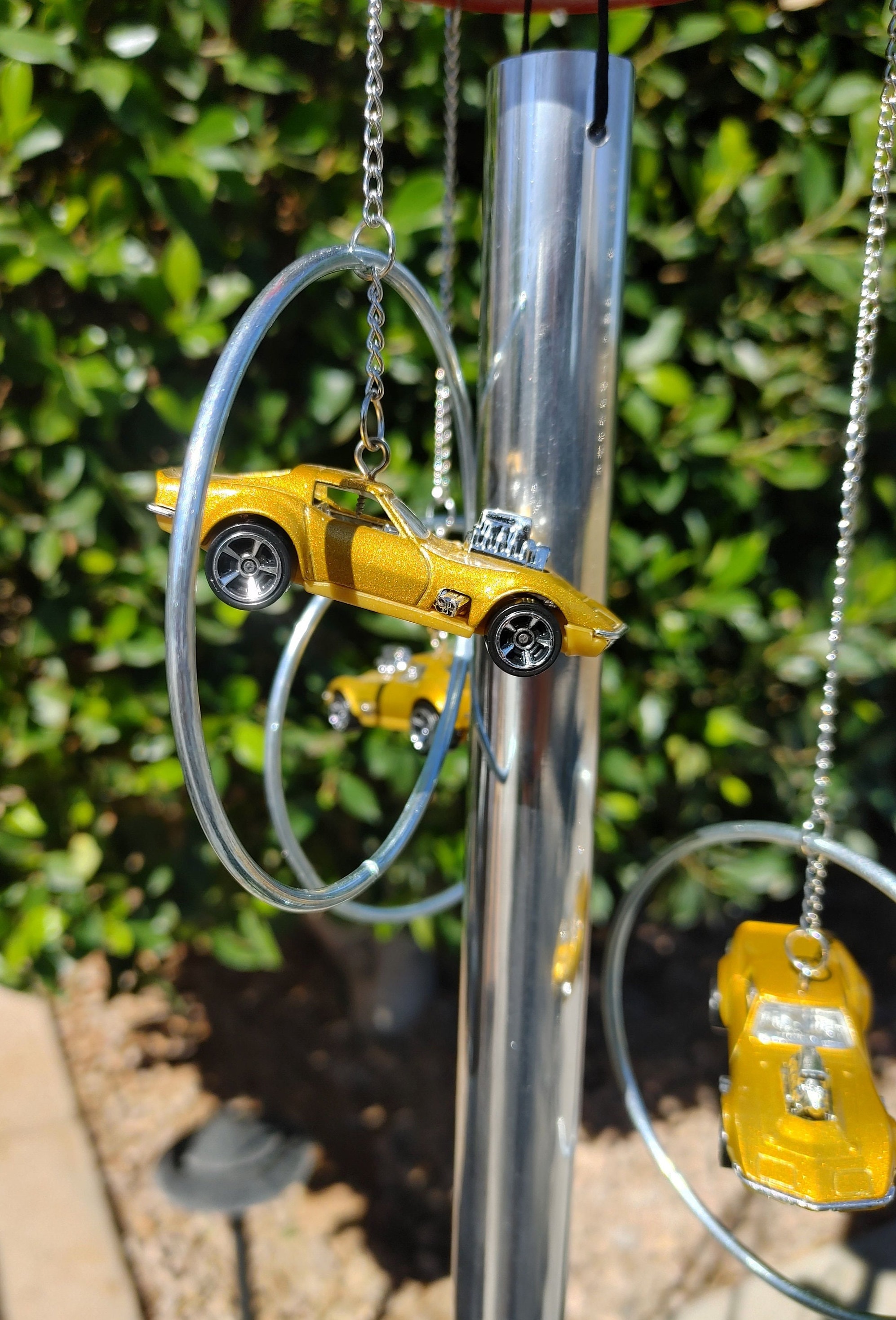 Chevrolet Corvette-diecast Vehicles-wind Chimes-handmade #C3-2402 - Etsy
