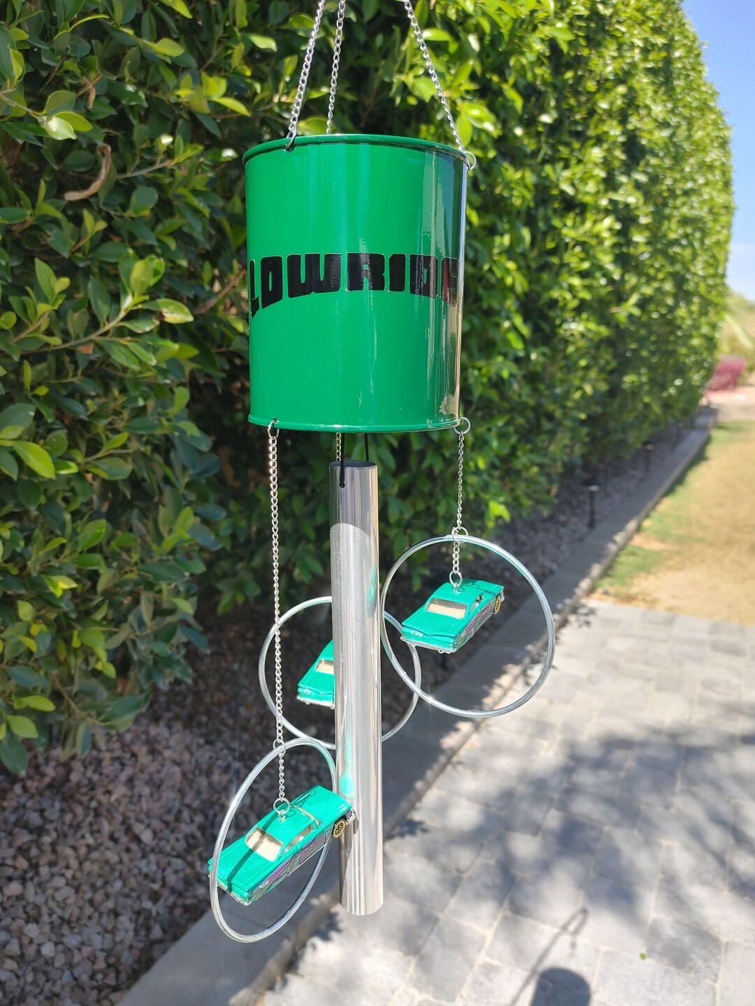 Chevrolet-impala-lowrider-diecast Vehicles-wind Chimes Handmade #C3 ...