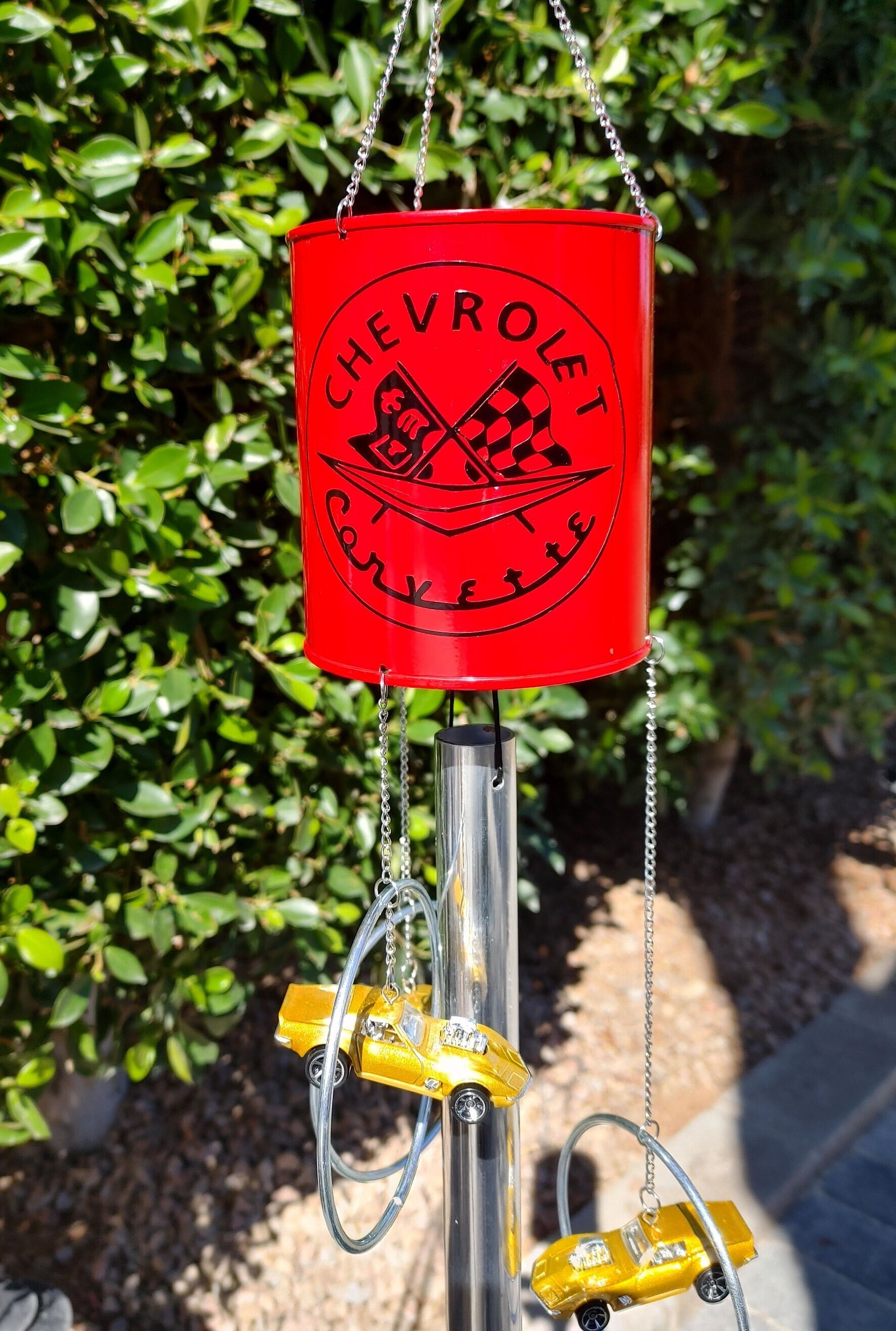 Chevrolet Corvette-diecast Vehicles-wind Chimes-handmade #C3-2402 - Etsy