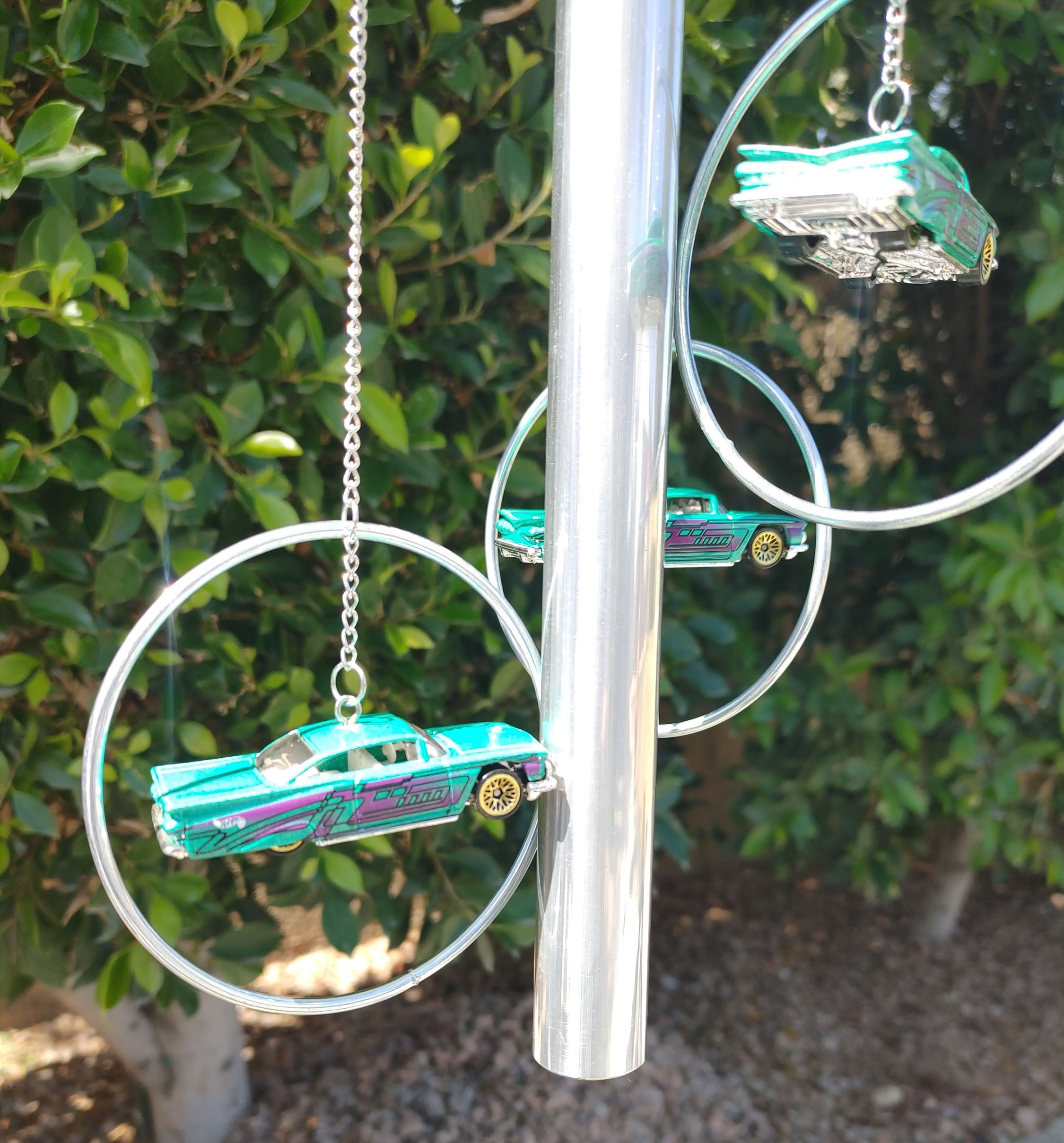 Chevrolet-impala-lowrider-diecast Vehicles-wind Chimes Handmade #C3 ...