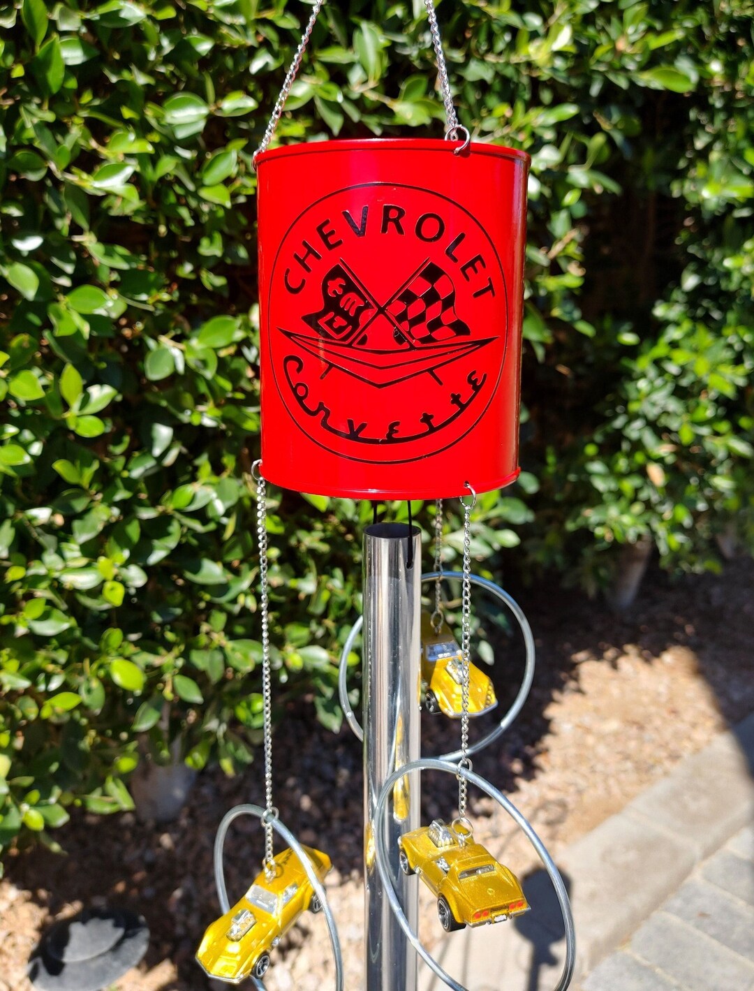 Chevrolet Corvette-diecast Vehicles-wind Chimes-handmade #C3-2402 - Etsy