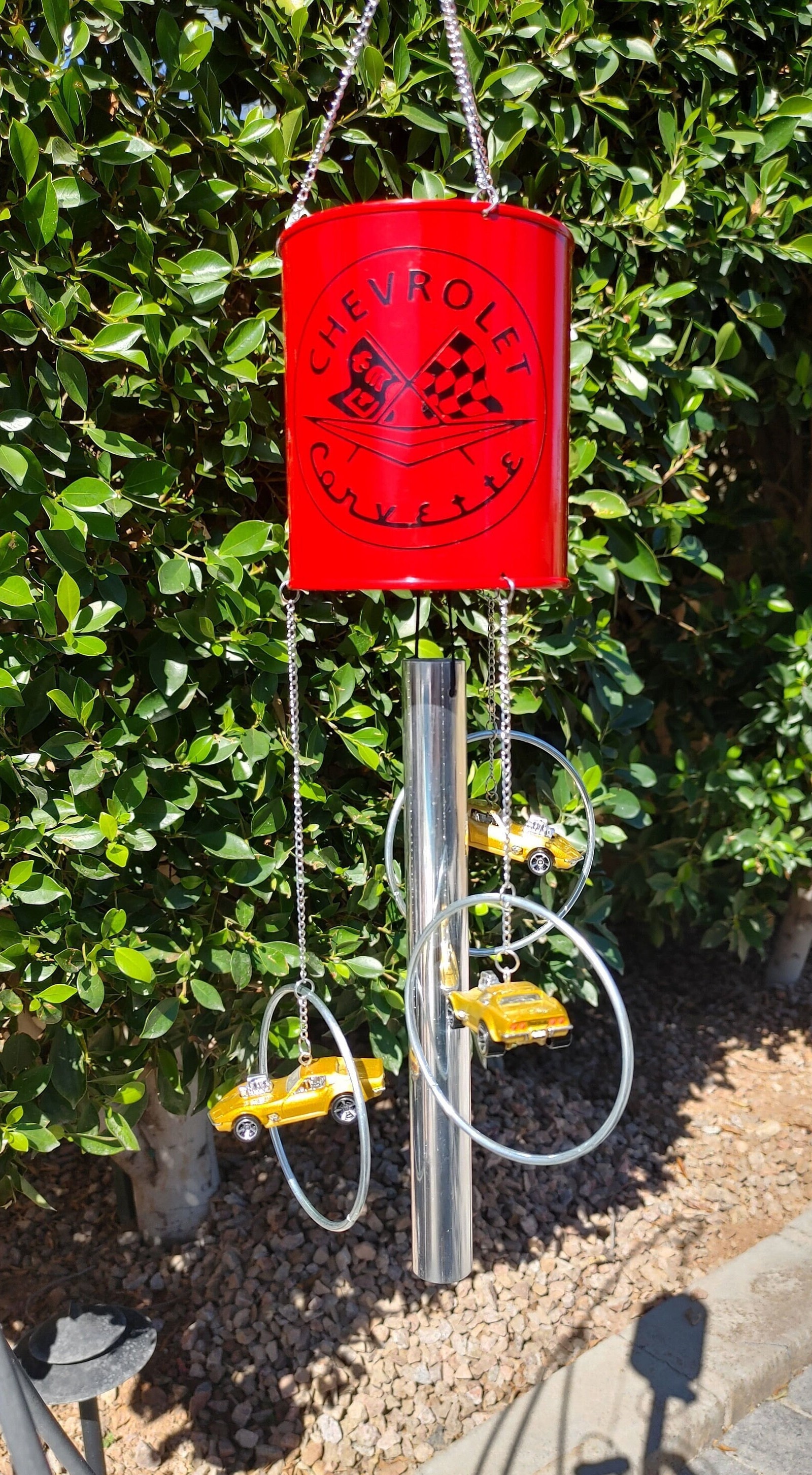 Chevrolet Corvette-diecast Vehicles-wind Chimes-handmade #C3-2402 - Etsy