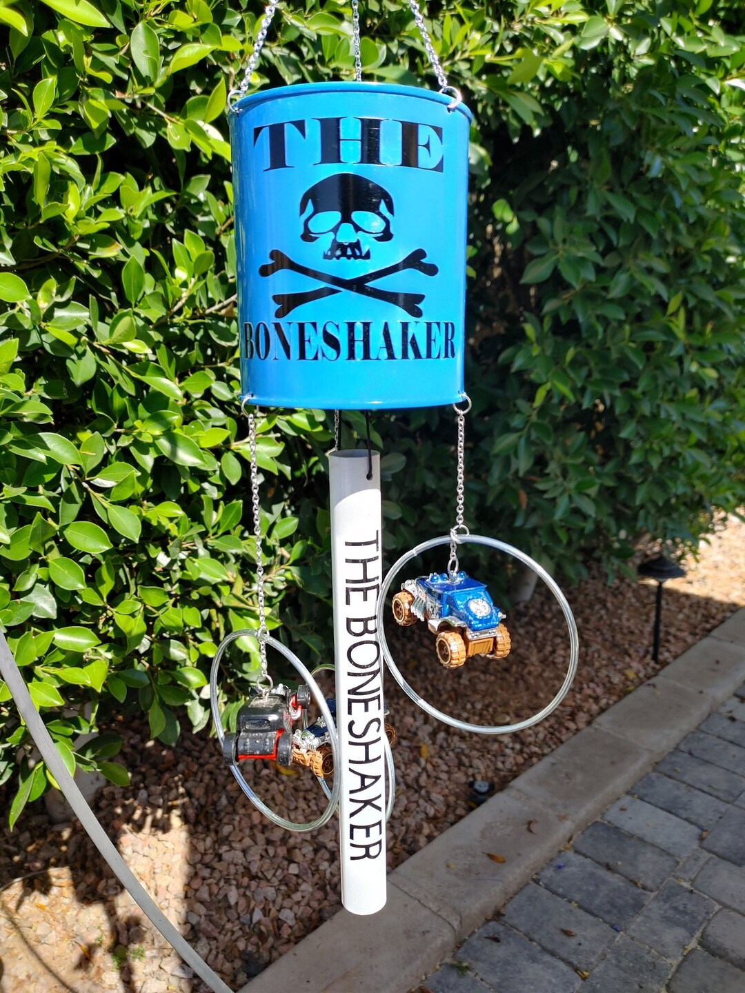 Bone Shaker, Hot Rod-diecast Vehicles-wind Chimes Handmade #C3-2422 - Etsy