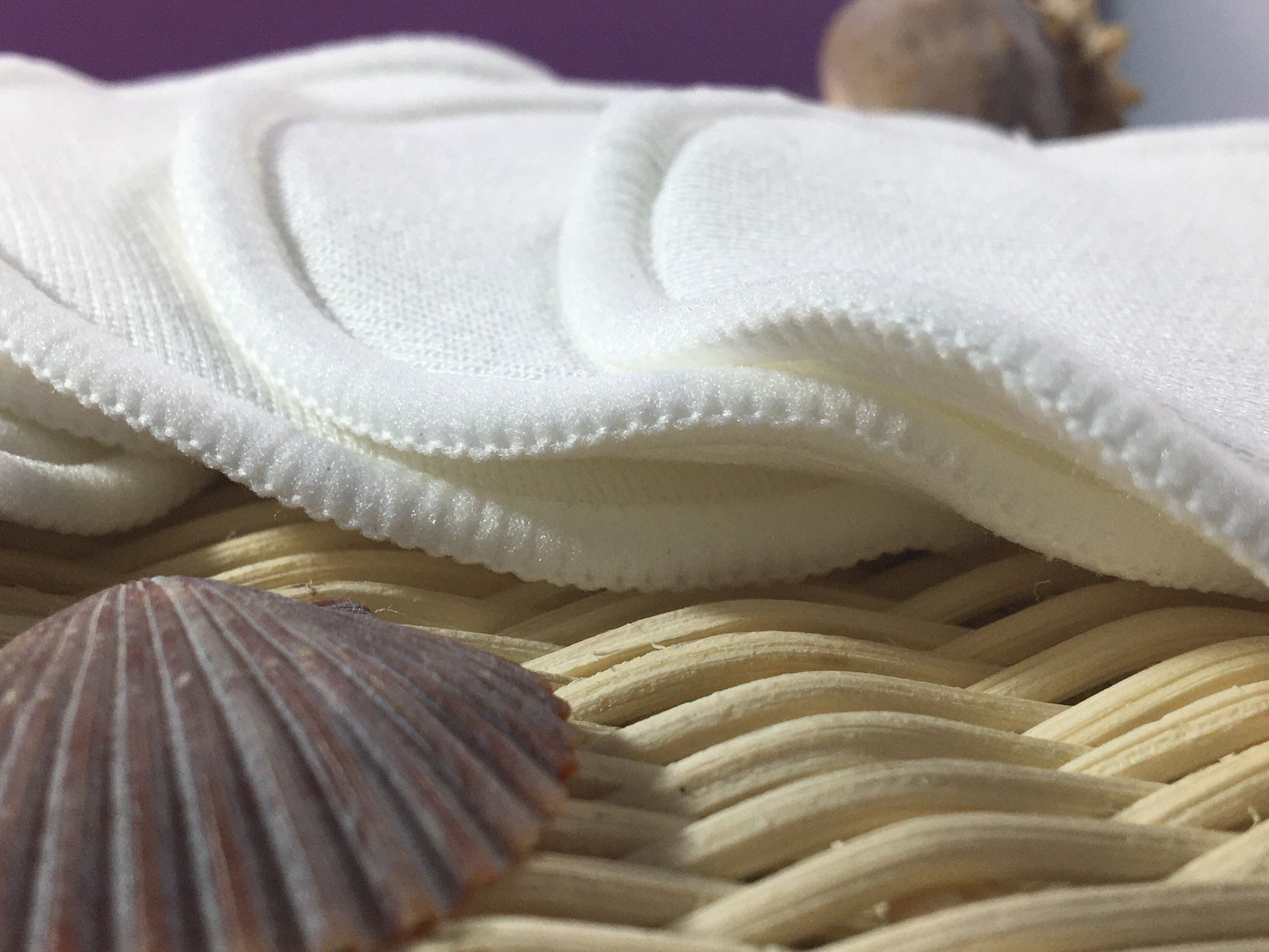 Cotton Pads Washable Reusable Face Makeup Remover Wipes Gift Set 7pcs ...