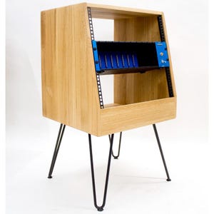 19" Studio Rack Case - Custom - Hard Wood - Oak, - 2U, 3U, 4U, 5U, 6U ...