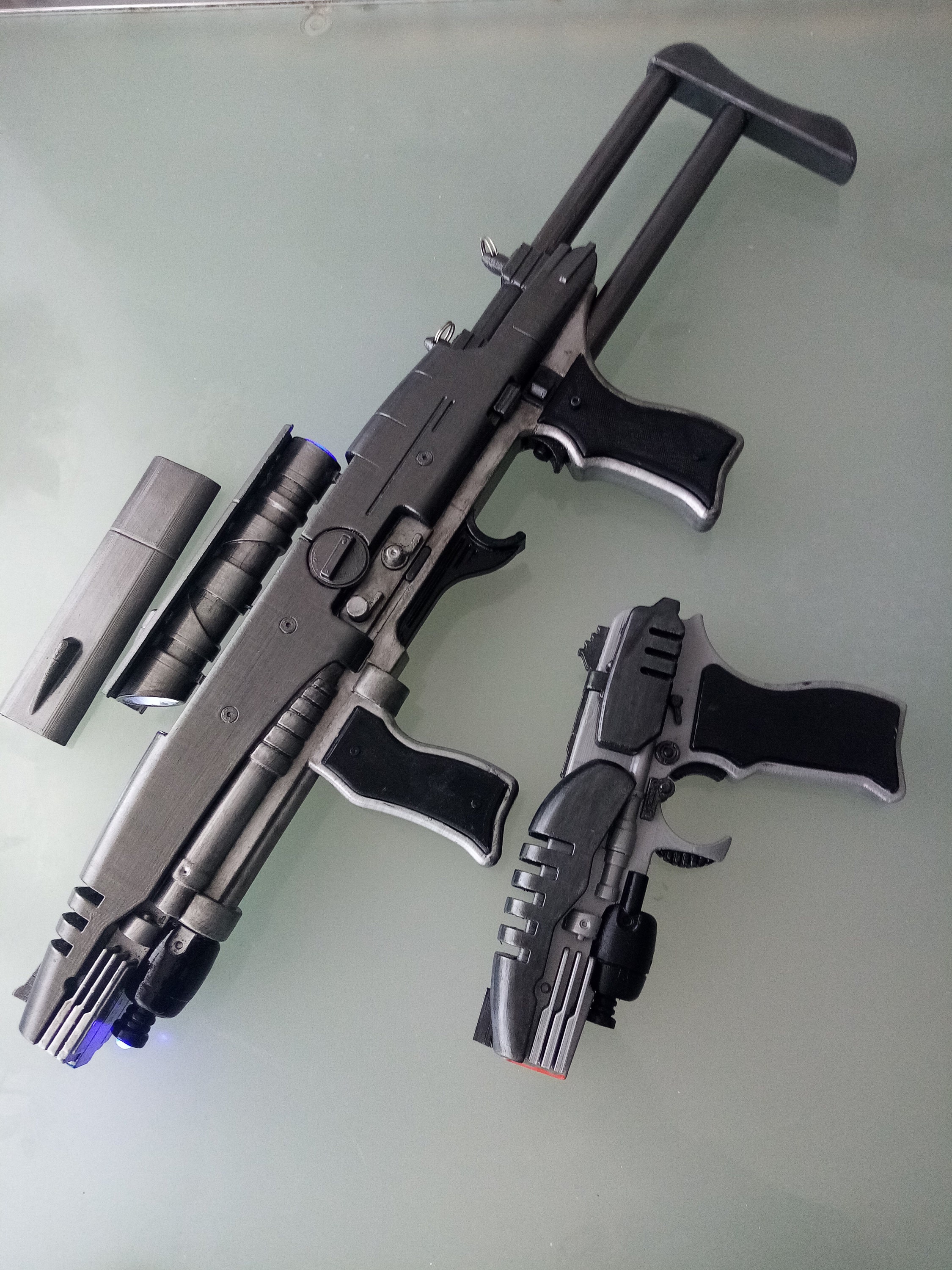 Star Trek Enterprise MACO Pulse Rifle y pistola EM33 3d | Etsy