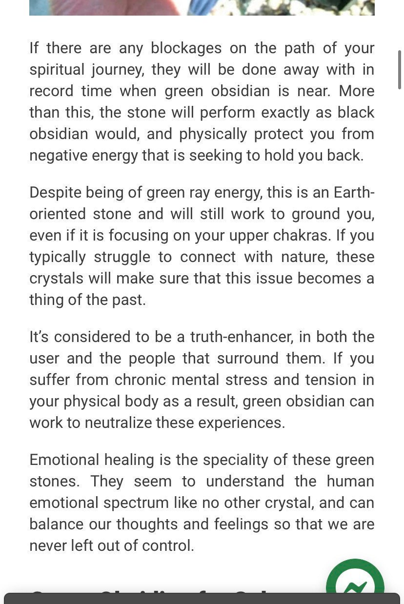 Green Obsidian Polished - Etsy