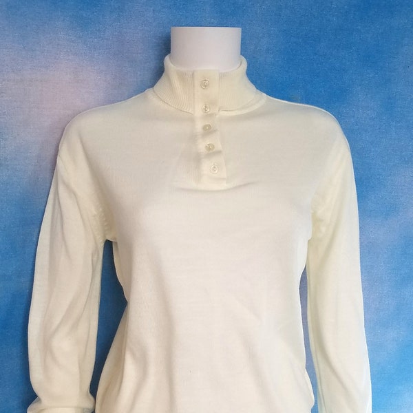 White Turtleneck - Etsy