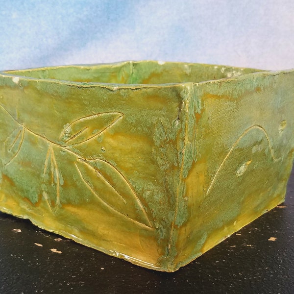 Rectangular Clay Planters - Etsy