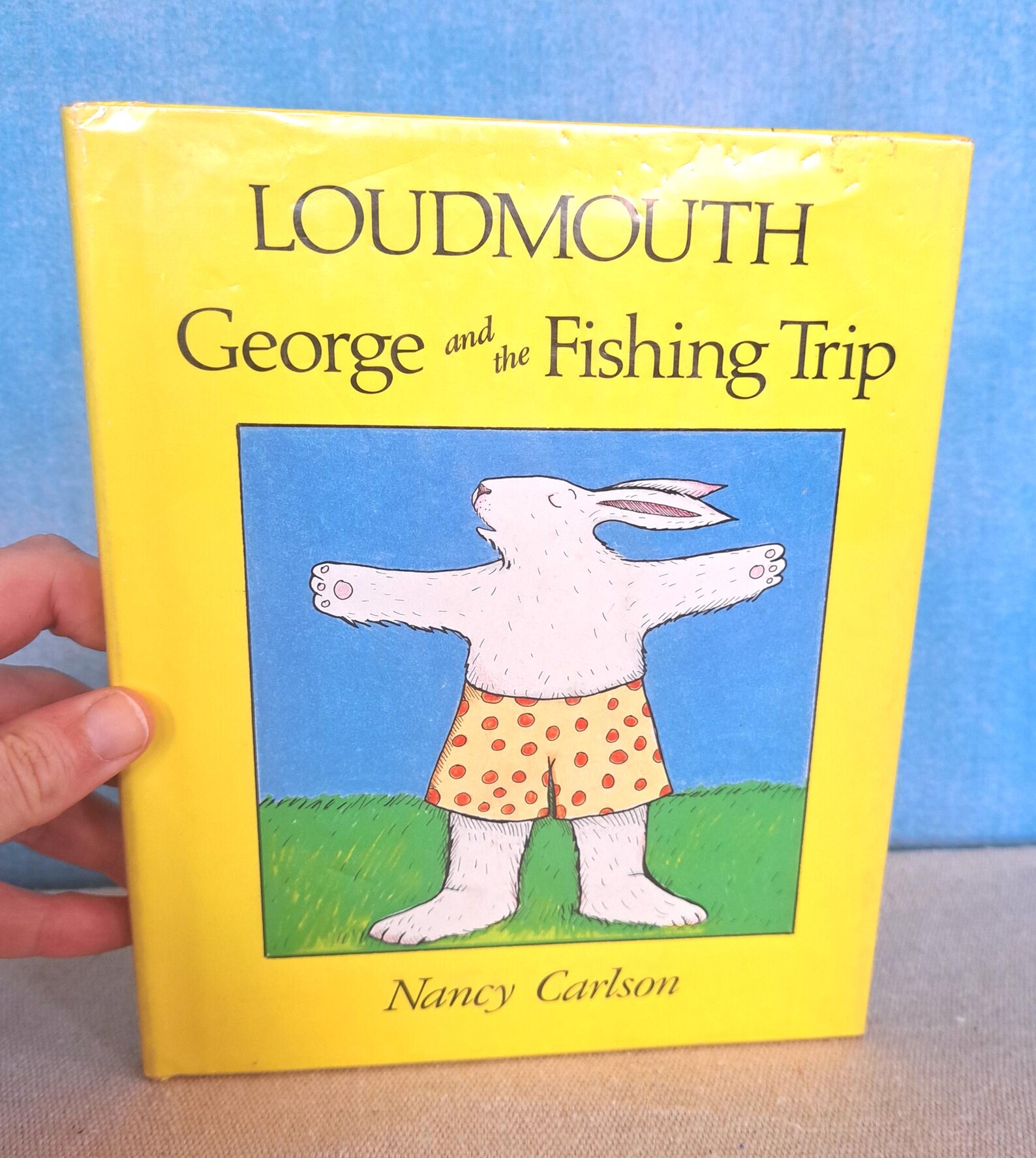 Vintage 1983 Author Signed Loudmouth George and the Fishing Trip, Nancy ...