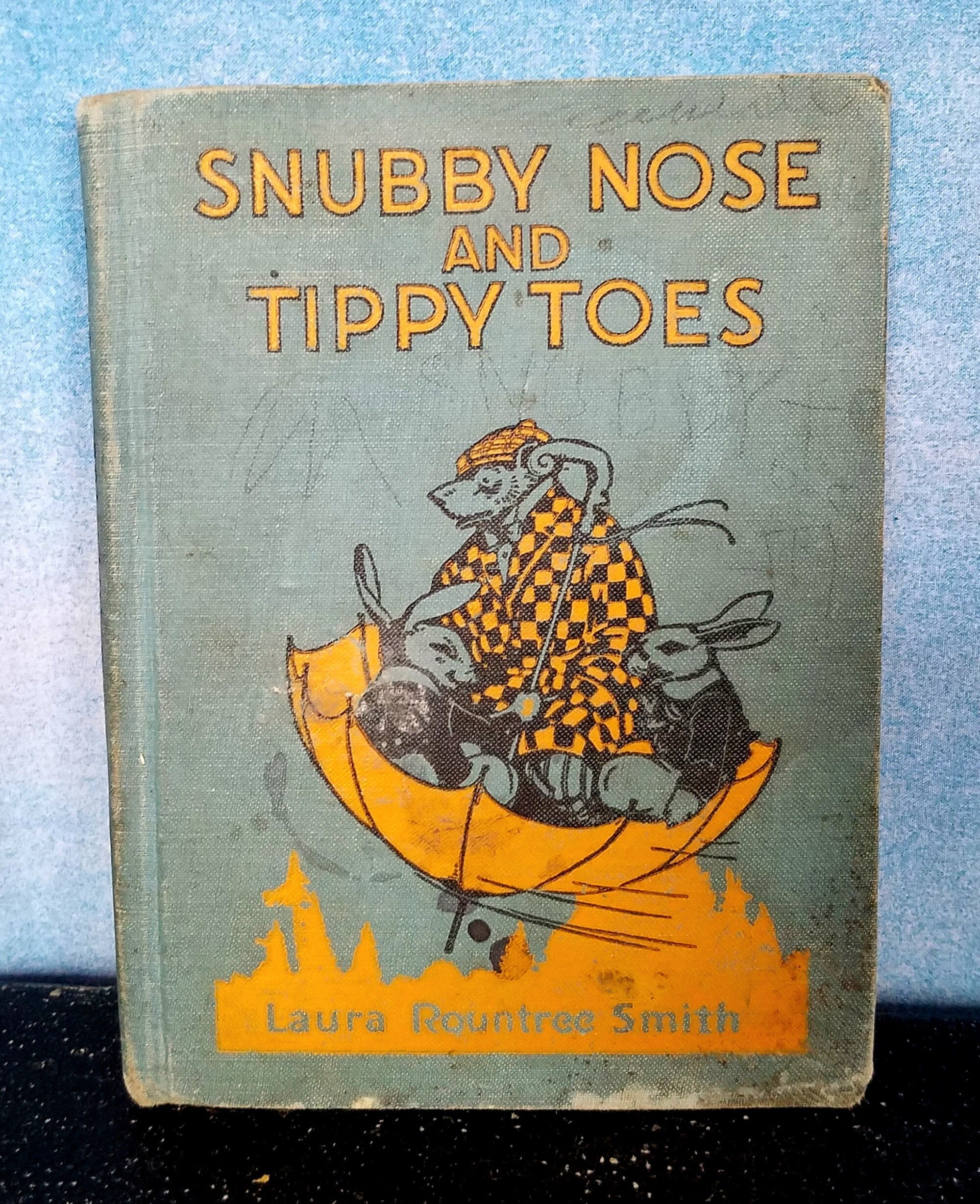 Vintage 1924 Childrens Book snubby Nose and Tippy Toes by - Etsy