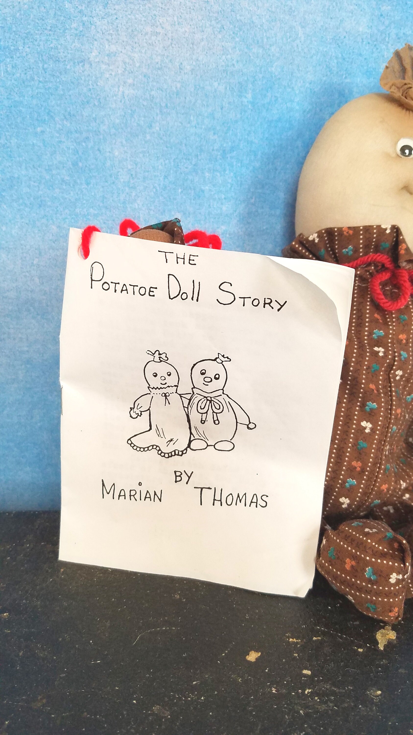 Vintage 1985 Handmade Nylon Stocking Potato potatoe Doll - Etsy