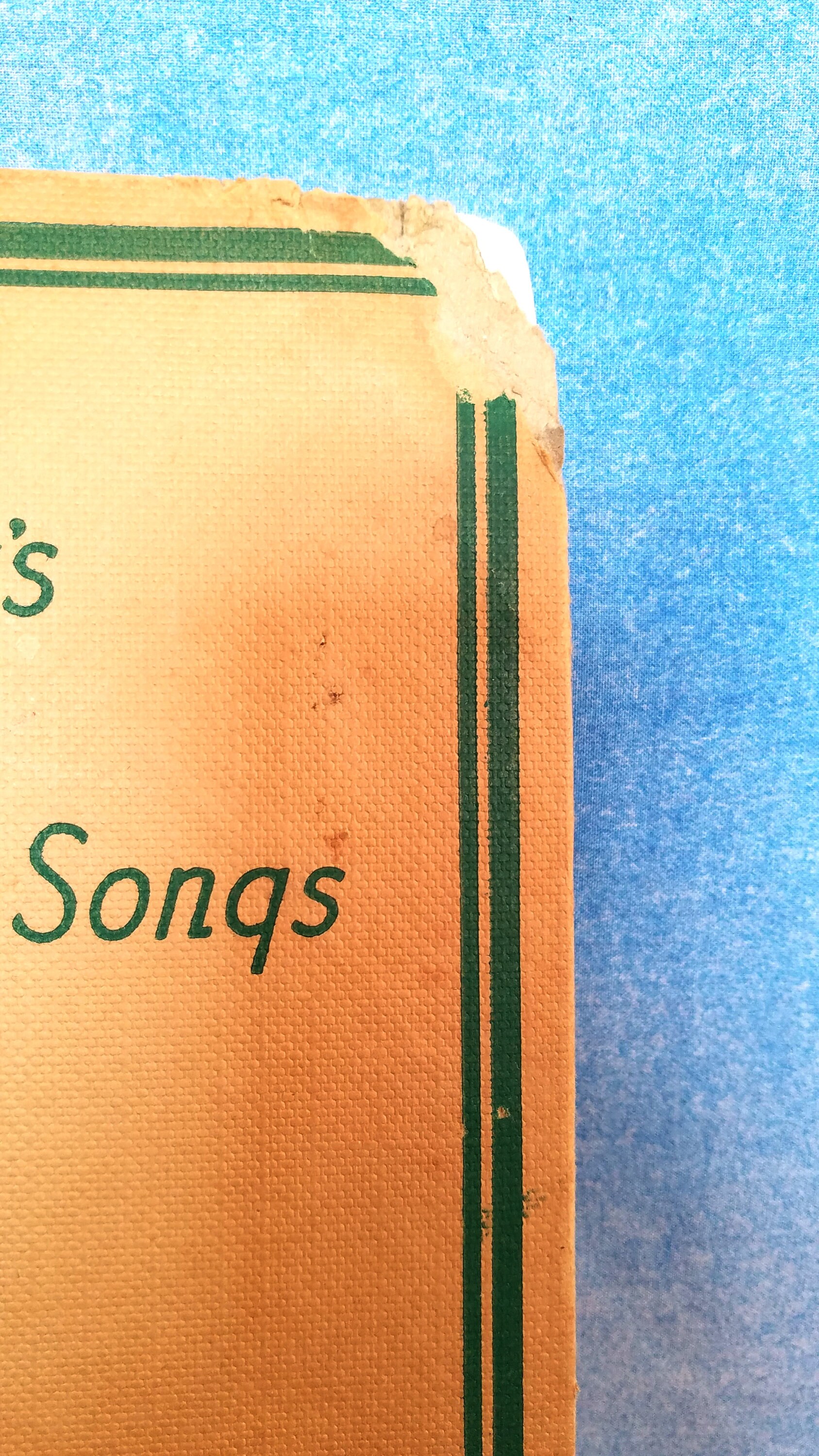 Vintage VERY RARE Late 1930s Early 1940s Songbook Blue Grass - Etsy