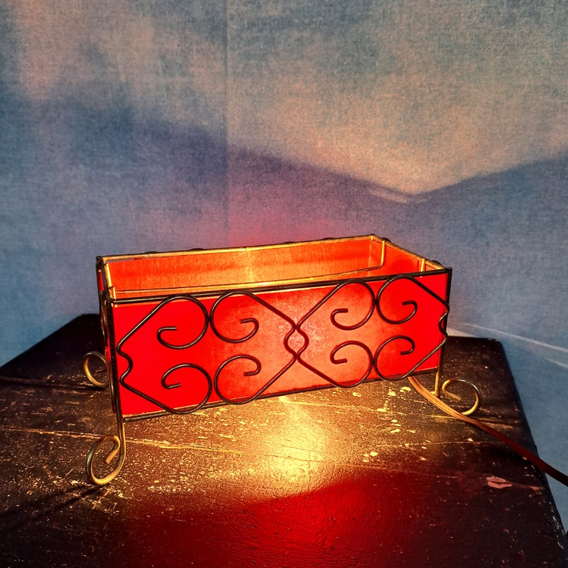 Glass Block Lamp - Etsy