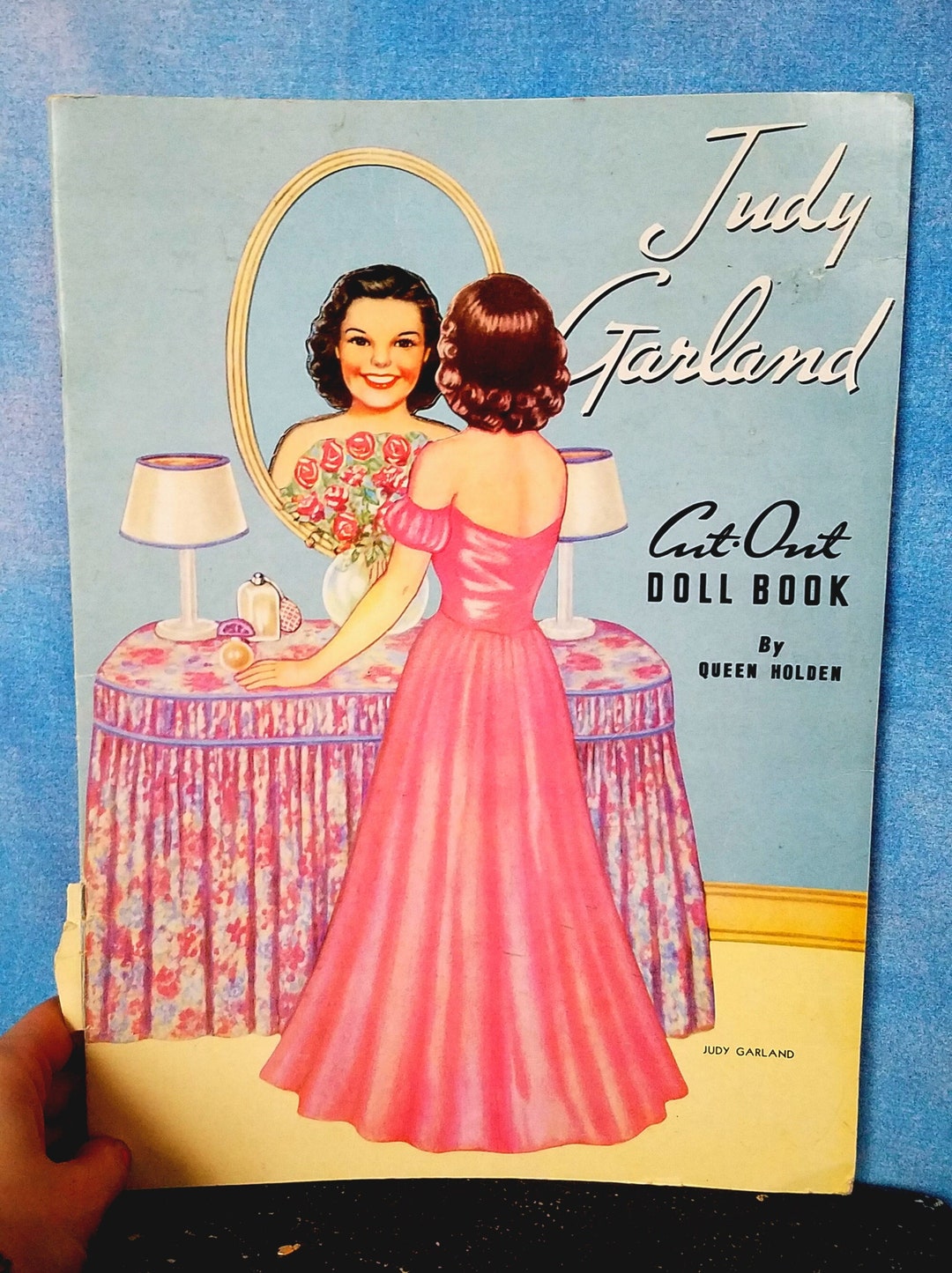 Vintage RARE 1989 Judy Garland Cut-out Paper Doll Book by Queen Holden/ Merrimack Publishing ...