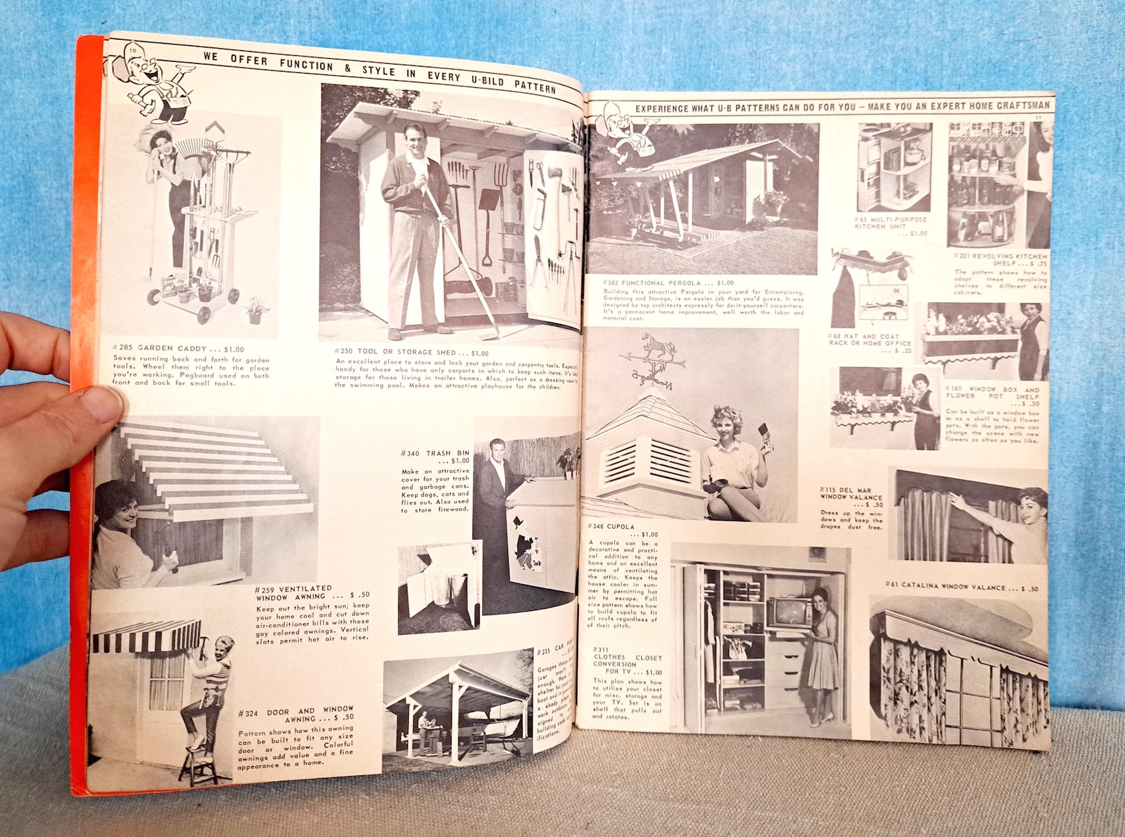 Vintage 1960s Patterns for Better Living DIY Furniture Woodworking ...