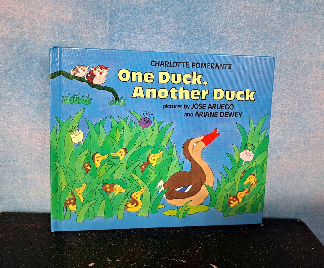 Vintage 1984 Hardcover Children’s Book/ One Duck, Another Duck ...