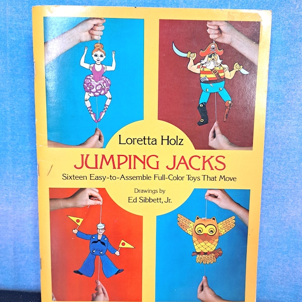 Jumping Jack Toy - Etsy