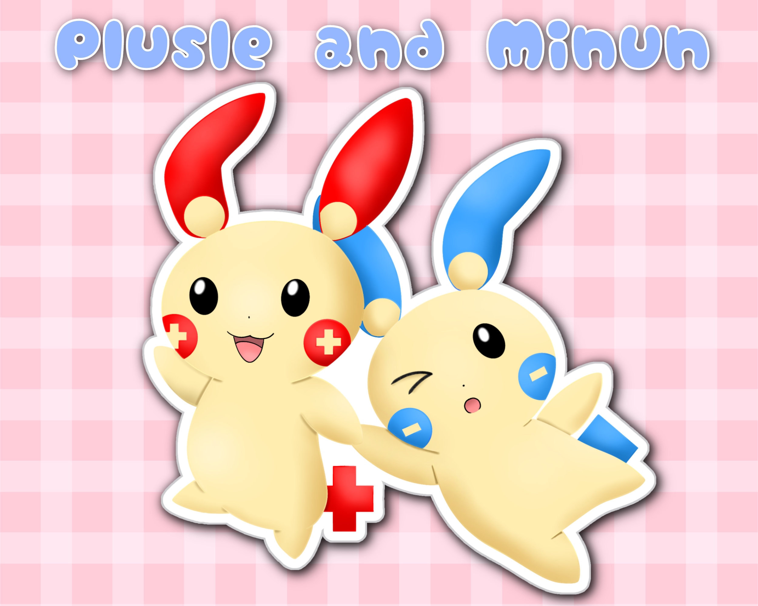 Plusle And Minun Cute