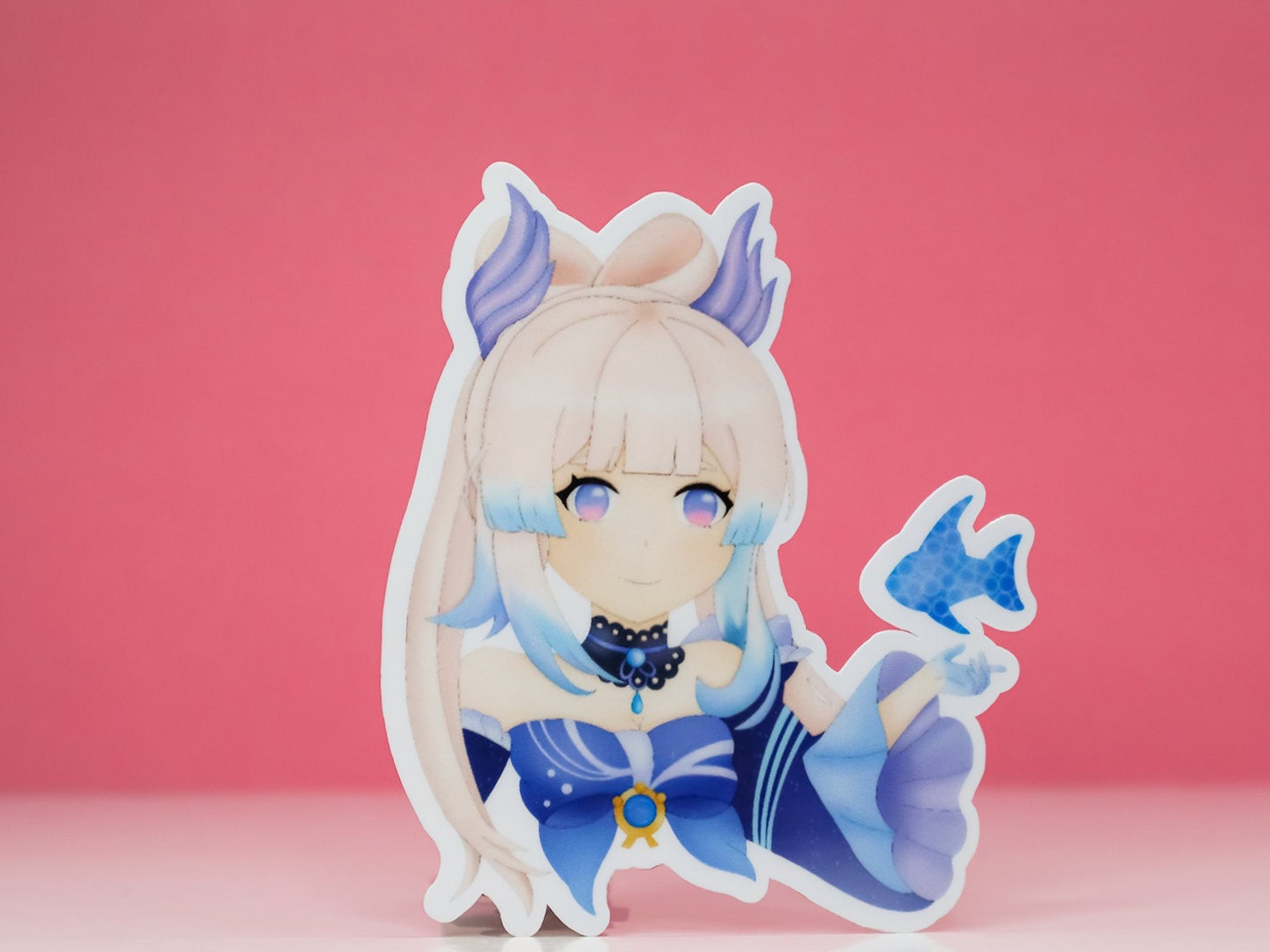 Kokomi Genshin Impact Sticker Glossy Waterproof Vinyl Sticker - Etsy ...