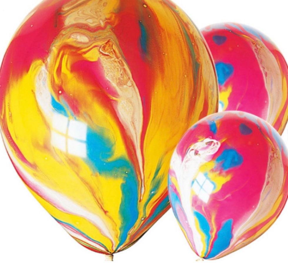 NOS Cracker With Heavy Duty Marble Balloons - Etsy UK