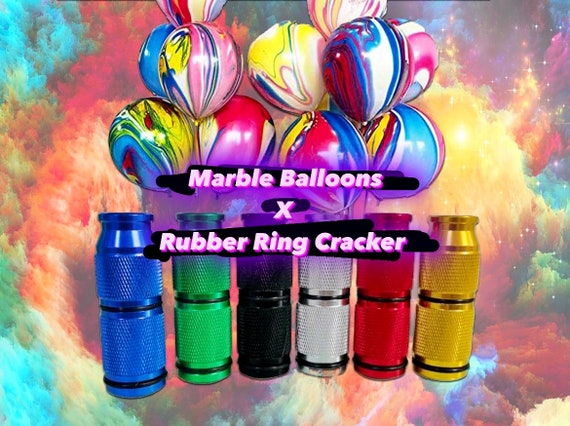NOS Cracker With Heavy Duty Marble Balloons - Etsy UK
