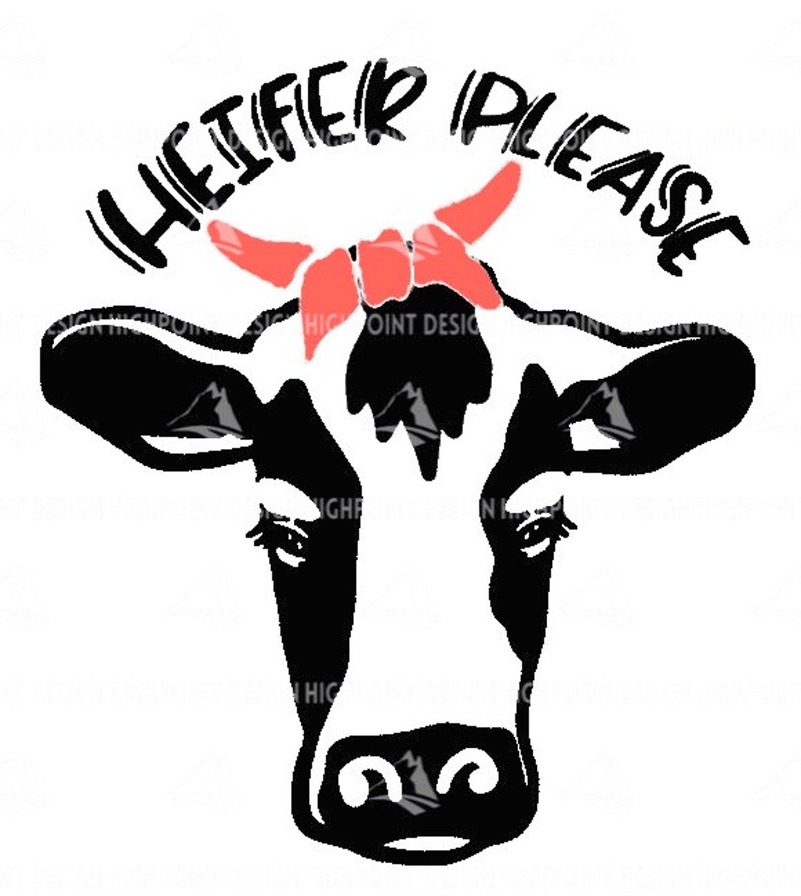 Heifer Please PNG Digital - Etsy