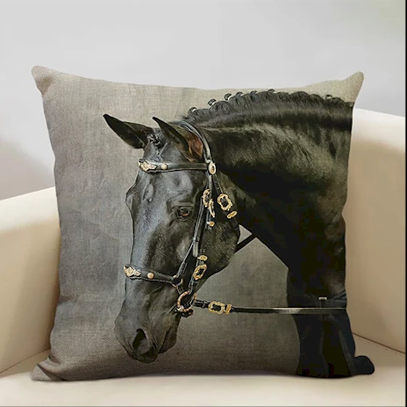 Equestrian Pillow - Etsy
