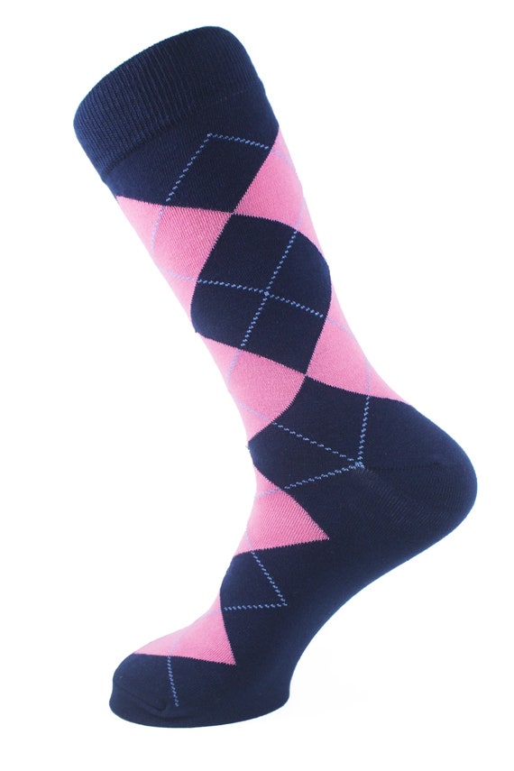 Boys pink argyle socks store