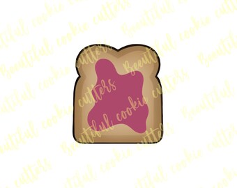 Toast Cookie Cutter - Etsy