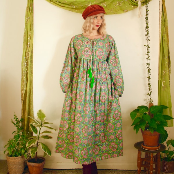 Indian Maxi Dress - Etsy UK