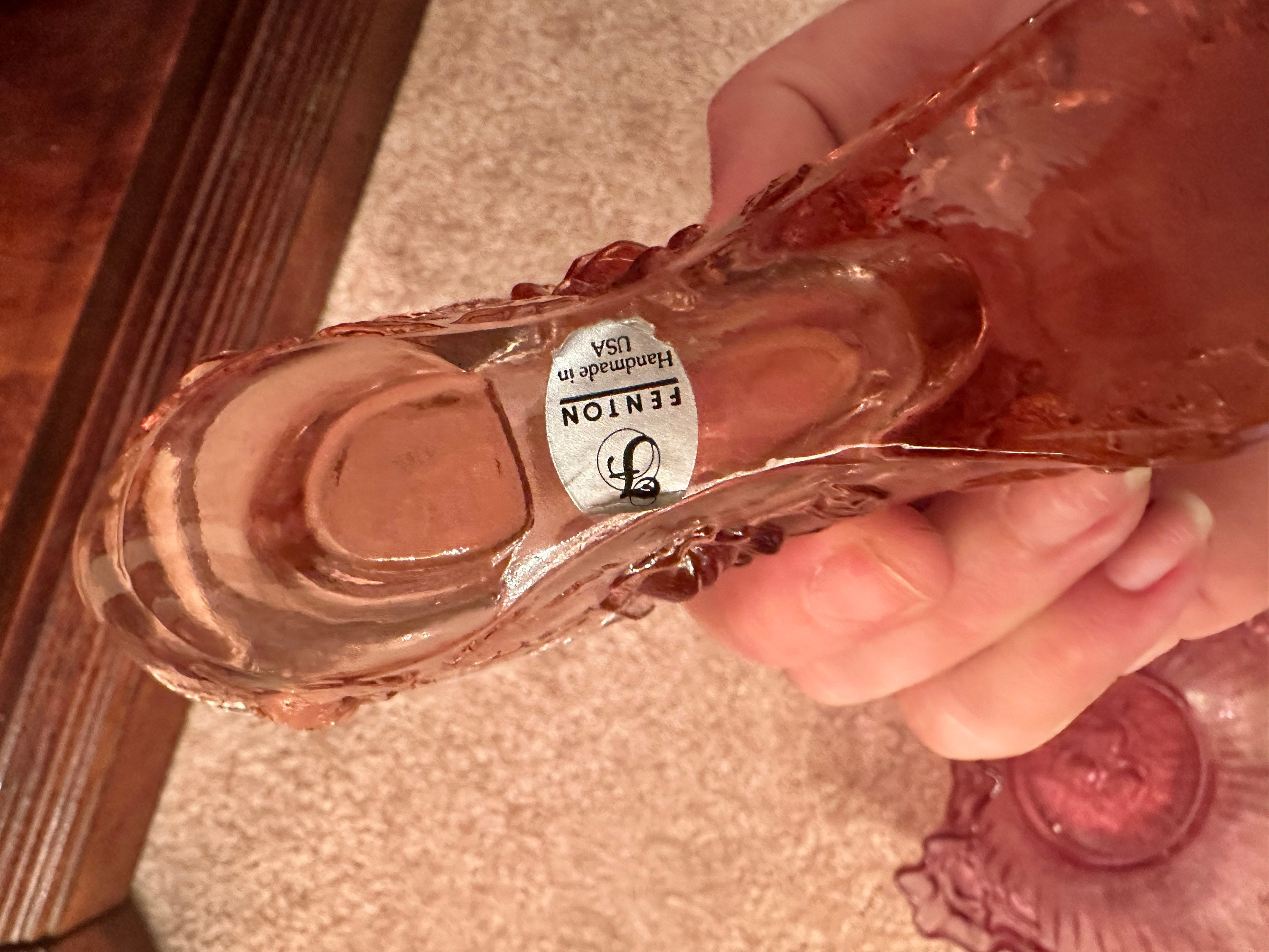 4pc Fenton Glass Boots - Etsy