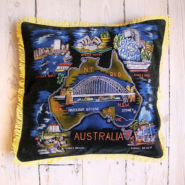 Australia Cushion - Etsy