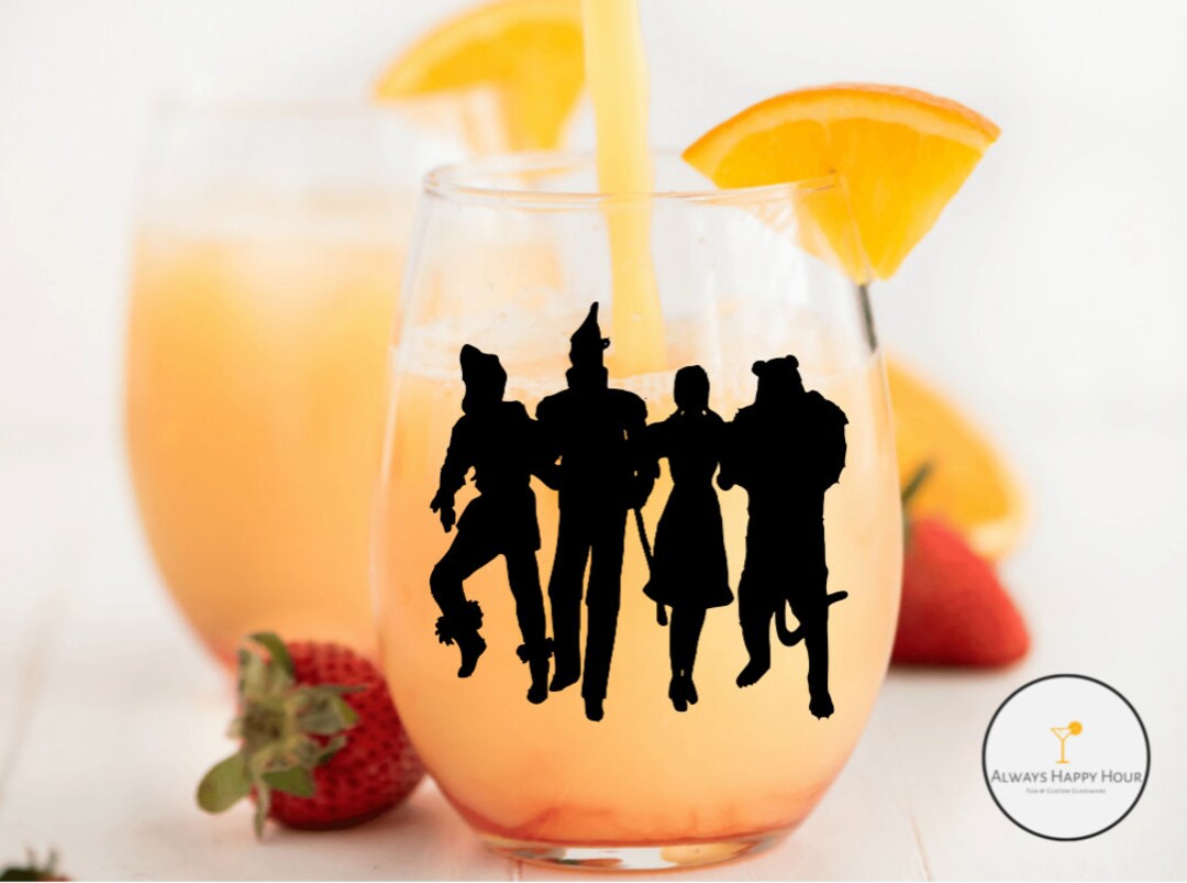 Wizard Gift / Wizard Gift Wine Glass/ Dorothy Wizard Gift/ Wizard Gift ...