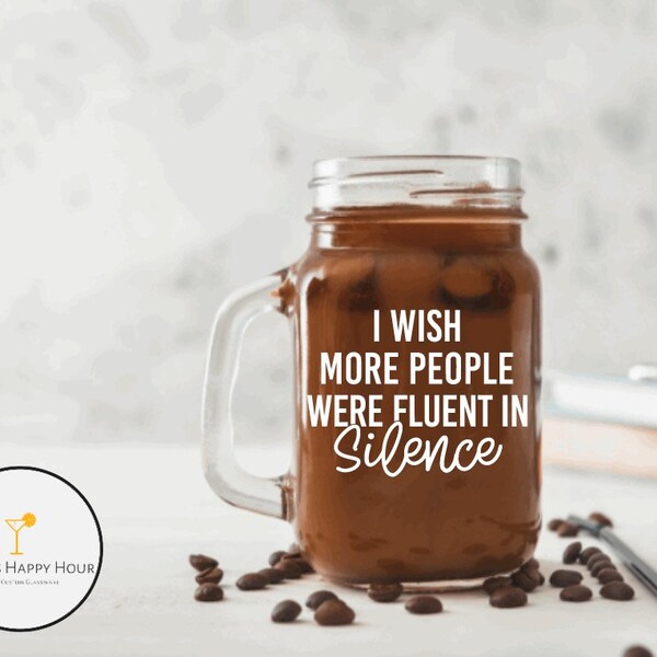 Mason Jar Wine Glass - Etsy