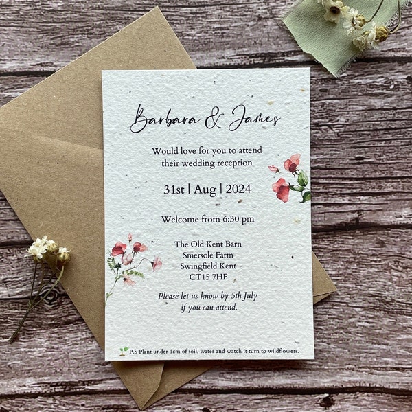 Evening Invite - Etsy UK