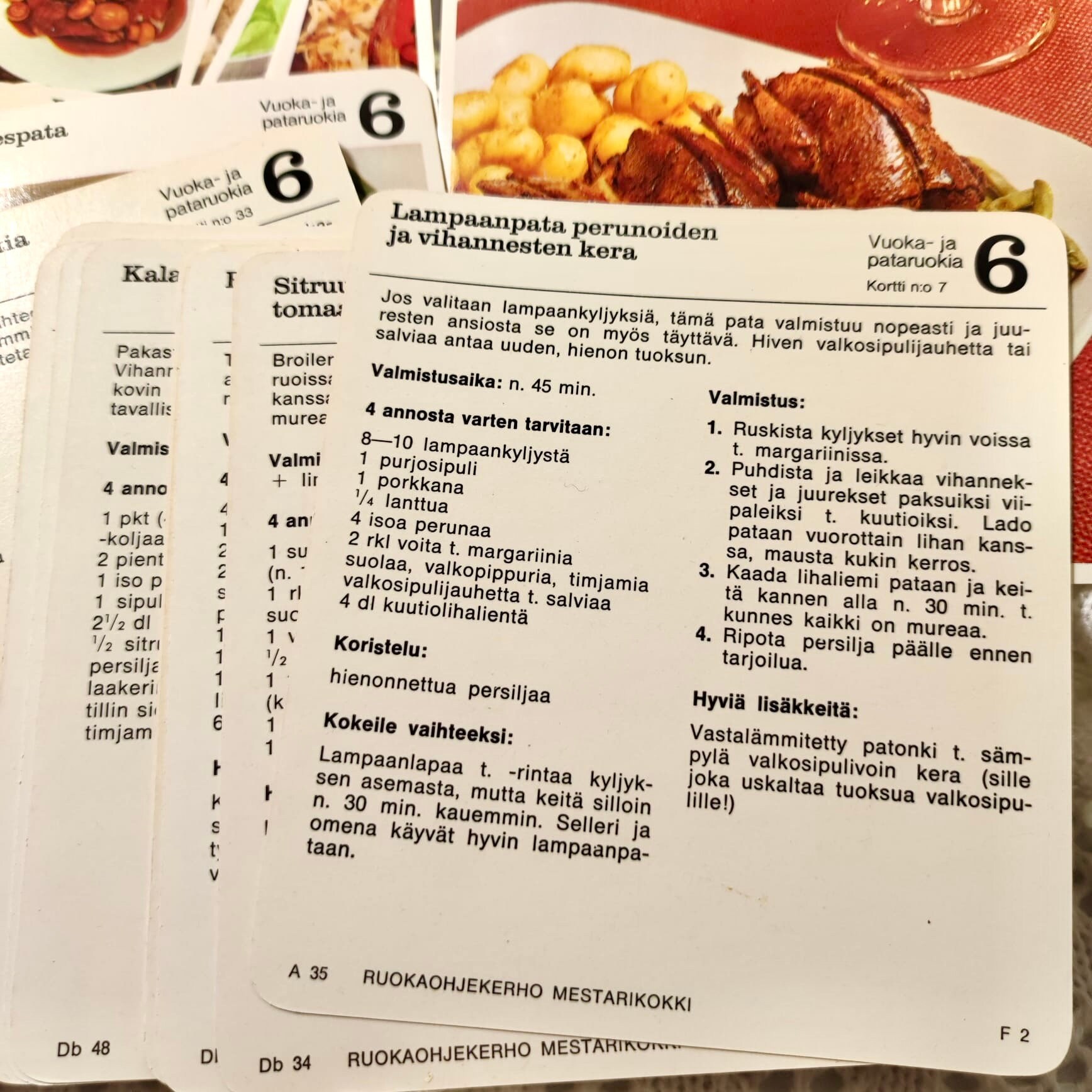 Vintage Food Recipe Cards // Cooking Stamps Tickets Mixed - Etsy