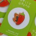 Cute Chilli Pin With Glitter Fire, Kawaii Hot and Spicy Glitter Badge ...